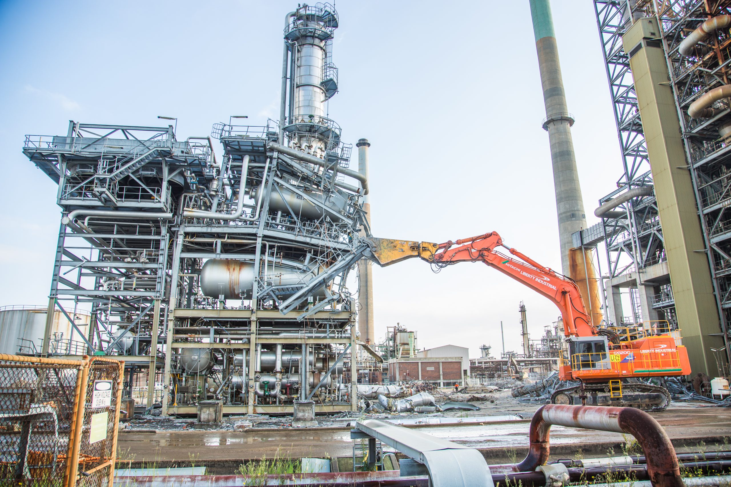 Clyde Oil Refinery Demolition and Removal - Liberty Industrial