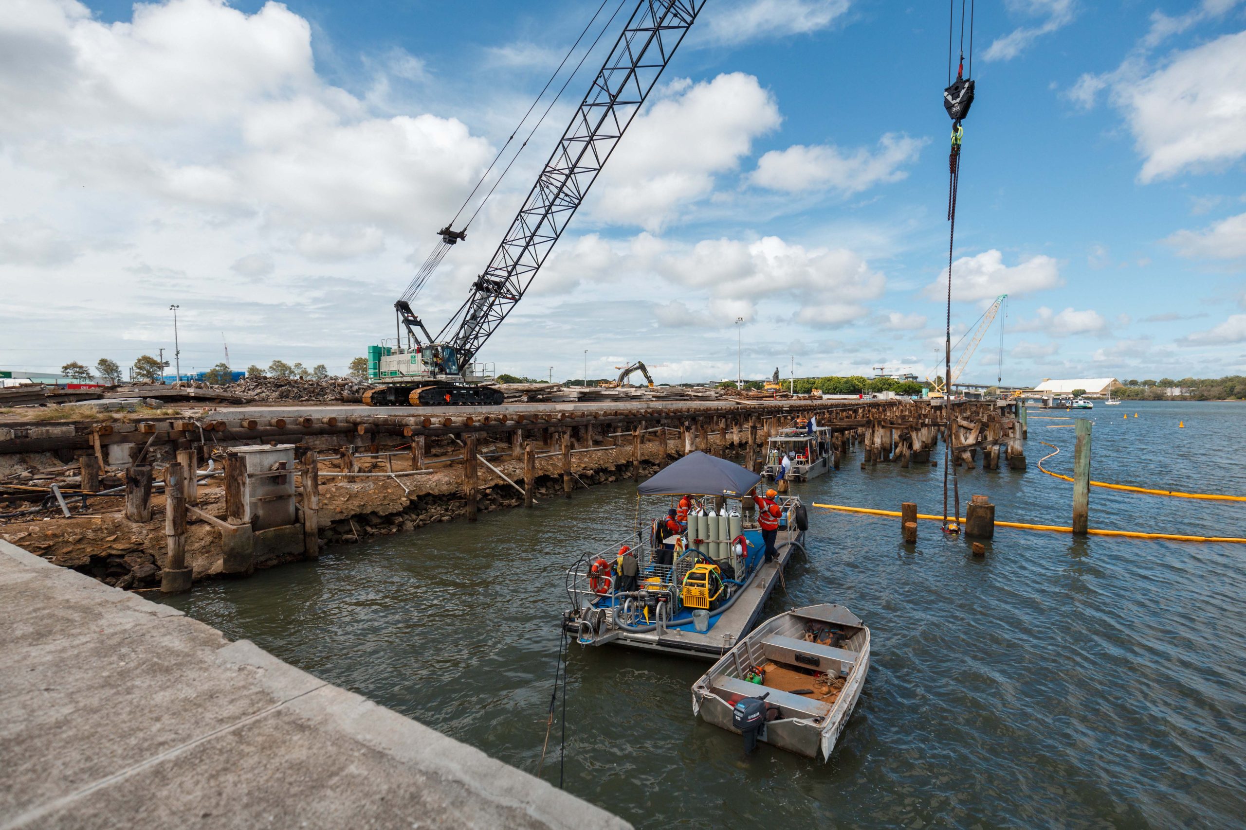 Northshore Hamilton Wharves Demolition Stages 1 and 2 - Liberty Industrial