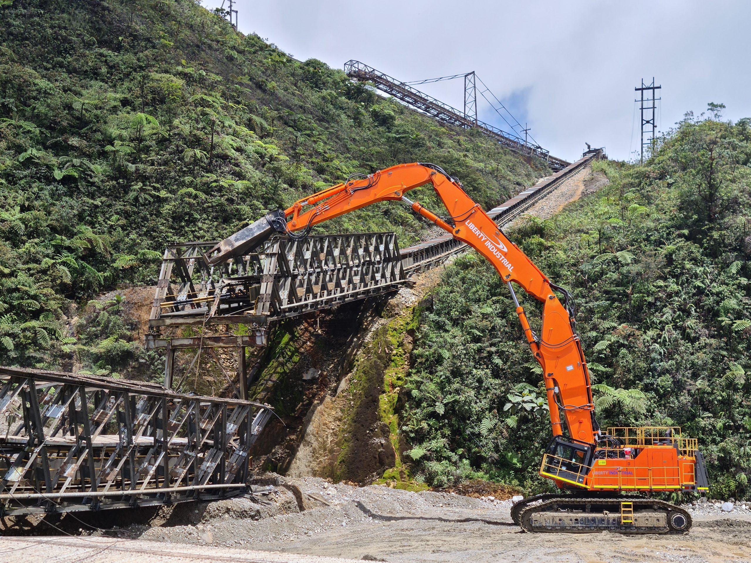 Ok Tedi Mine Demolition - Liberty Industrial