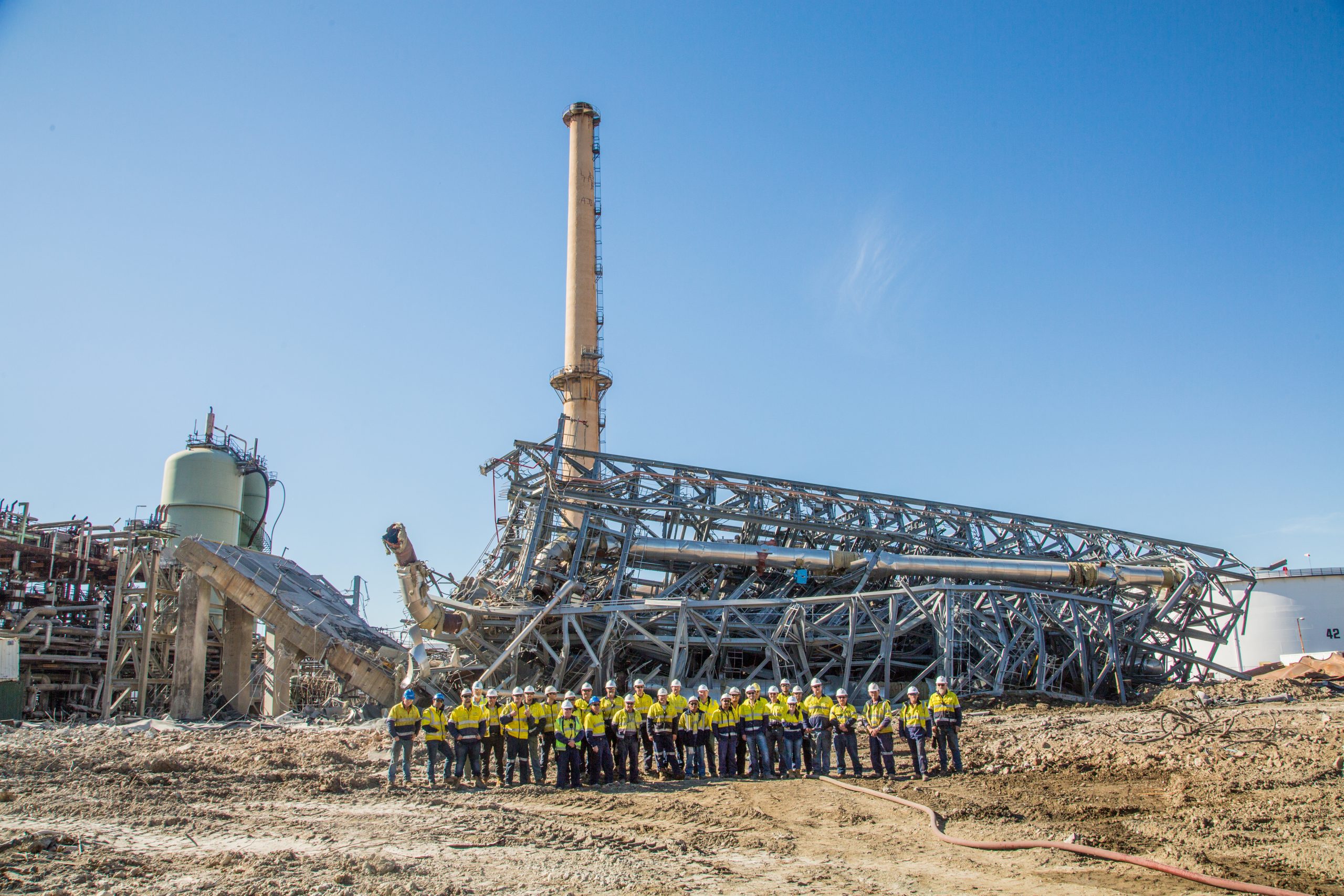 Refinery Processing Unit Demolition - Liberty Industrial